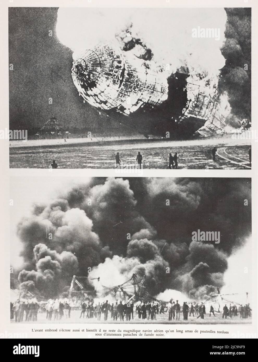 May 6, 1937, the crash (fire) of the Hindenburg - 6 mai 1937, le crash ...