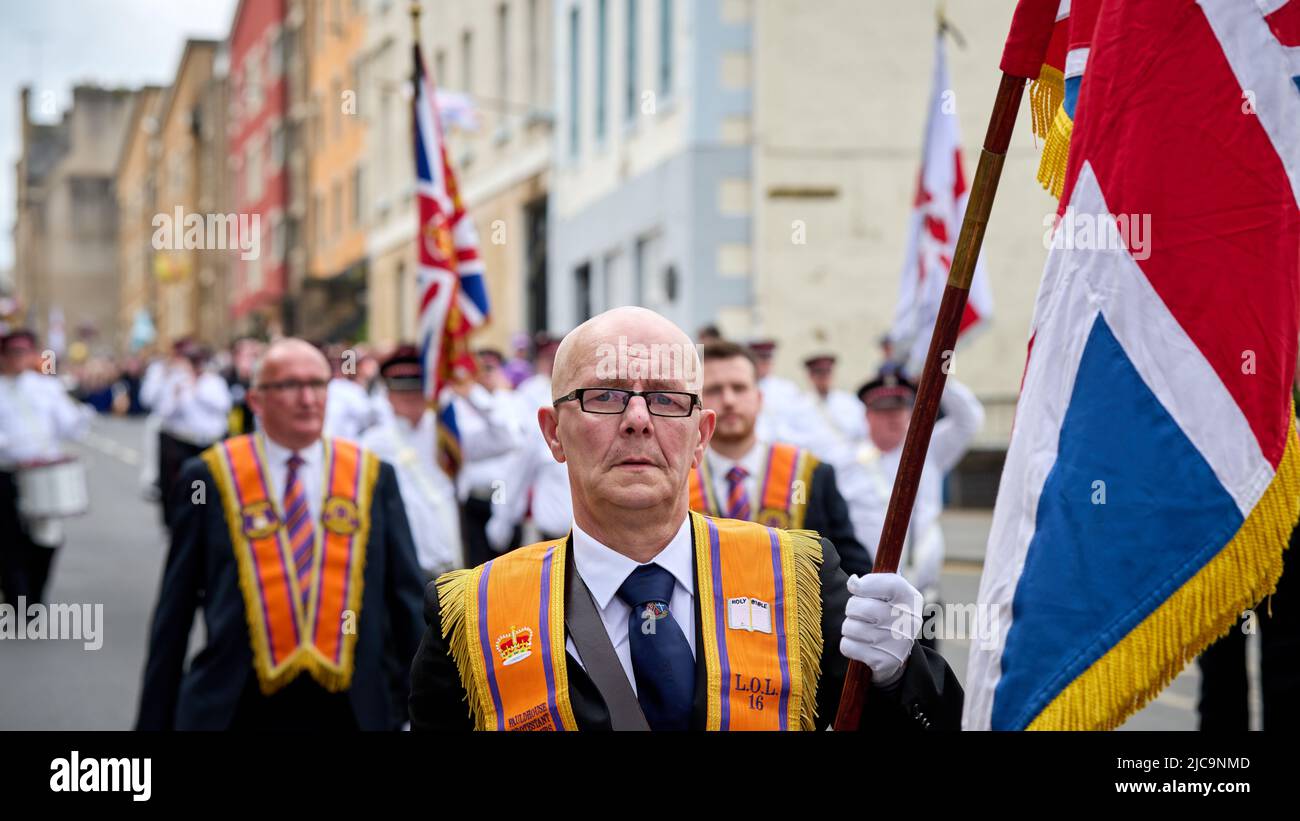 Edinburgh Scotland, UK June 11 2022. In one of the biggest parades in ...