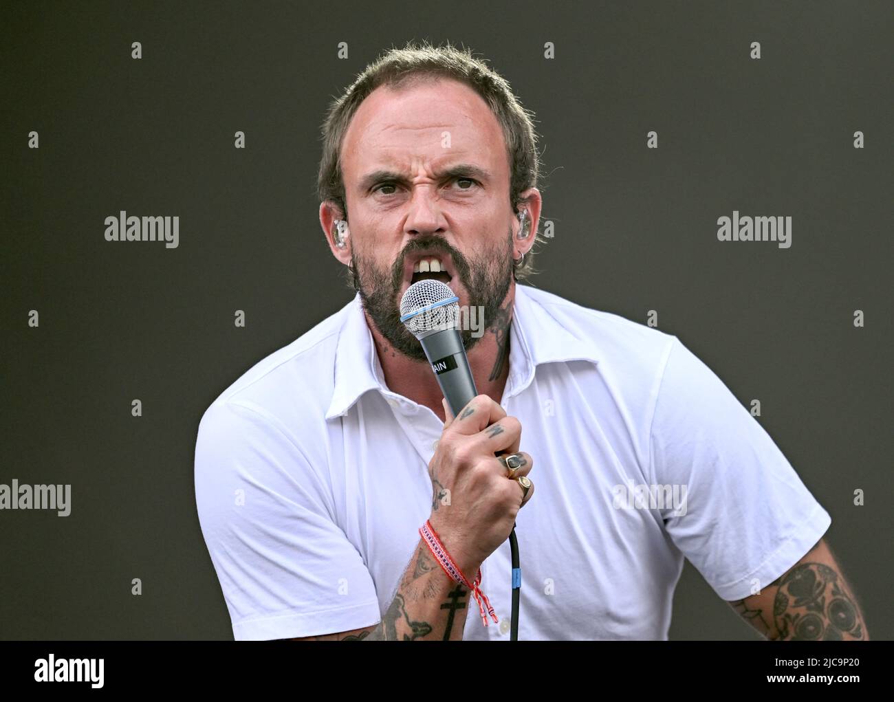 Berlin, Germany. 11th June, 2022. Singer Joe Talbot of the British band ...