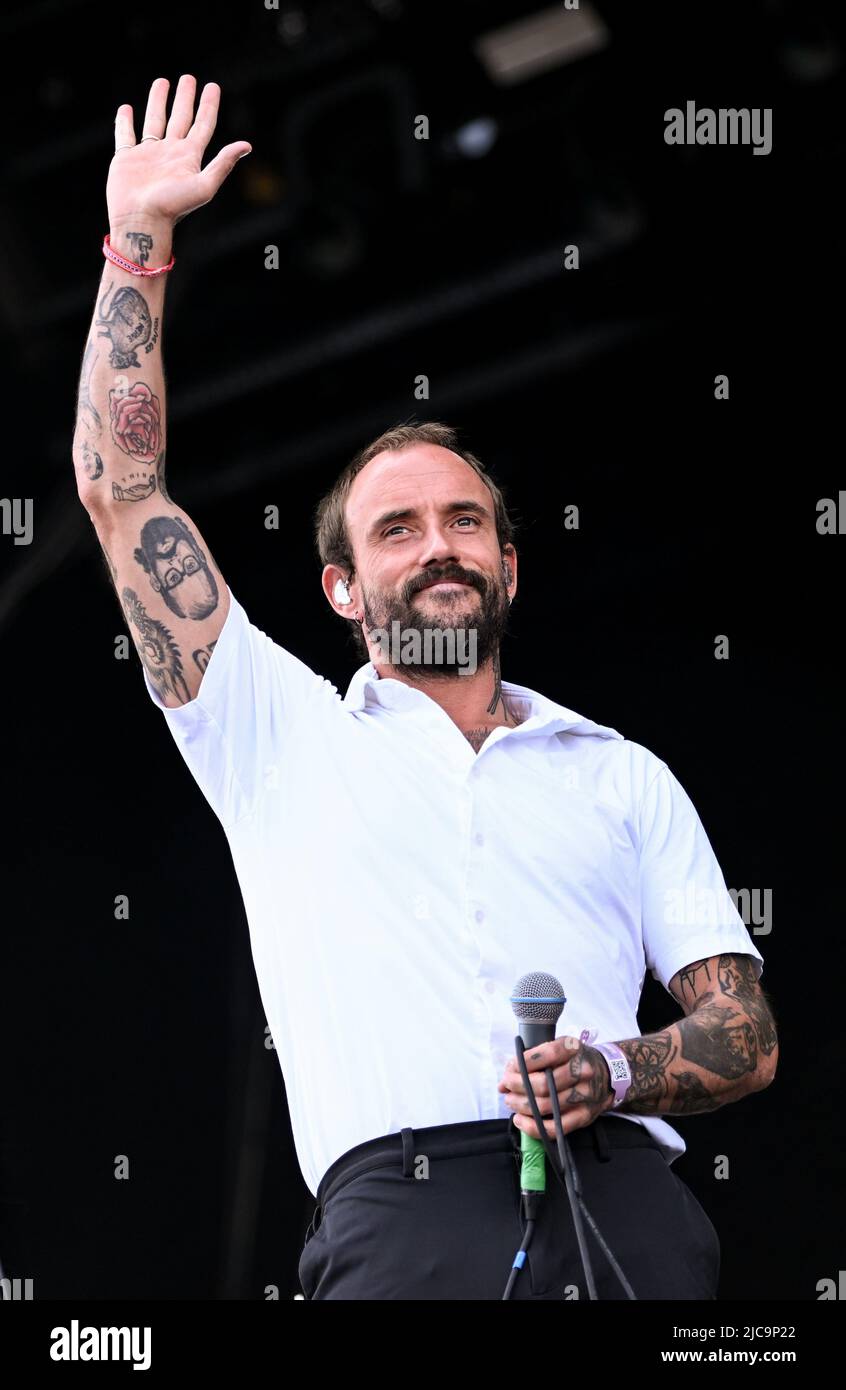 Berlin, Germany. 11th June, 2022. Singer Joe Talbot of the British band ...