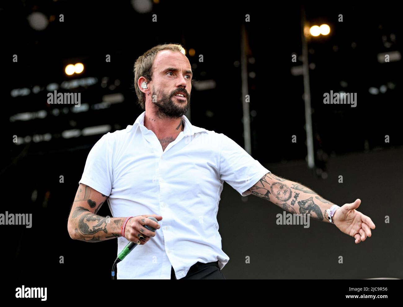 Berlin, Germany. 11th June, 2022. Singer Joe Talbot of the British band ...
