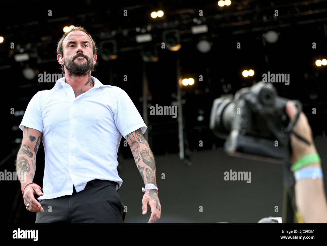 Berlin, Germany. 11th June, 2022. Singer Joe Talbot of the British band ...