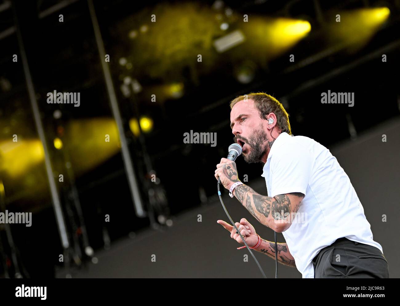 Berlin, Germany. 11th June, 2022. Singer Joe Talbot of the British band ...