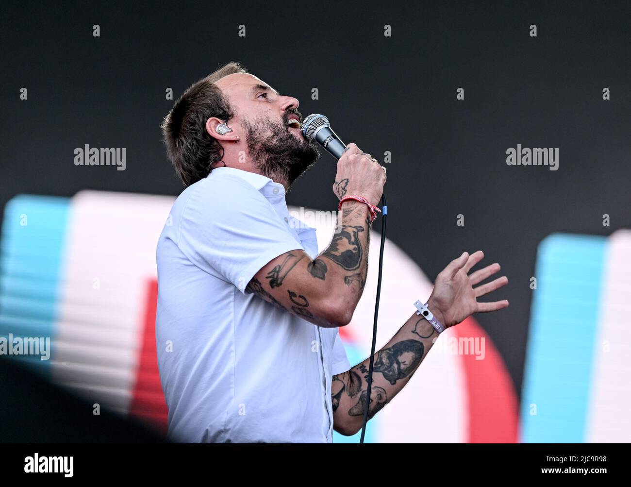 Berlin, Germany. 11th June, 2022. Singer Joe Talbot of the British band ...