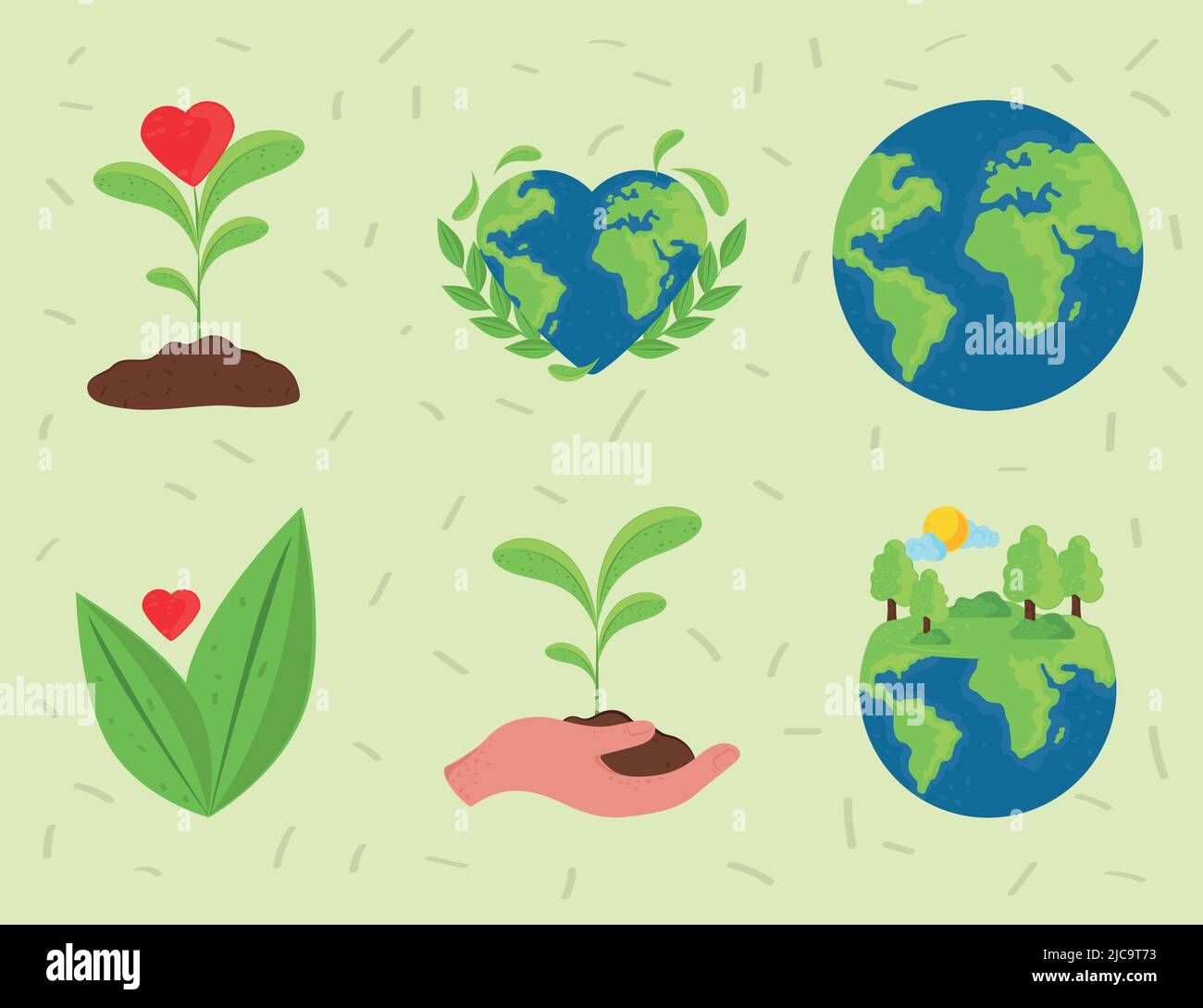 set of earth day Stock Vector Image & Art - Alamy