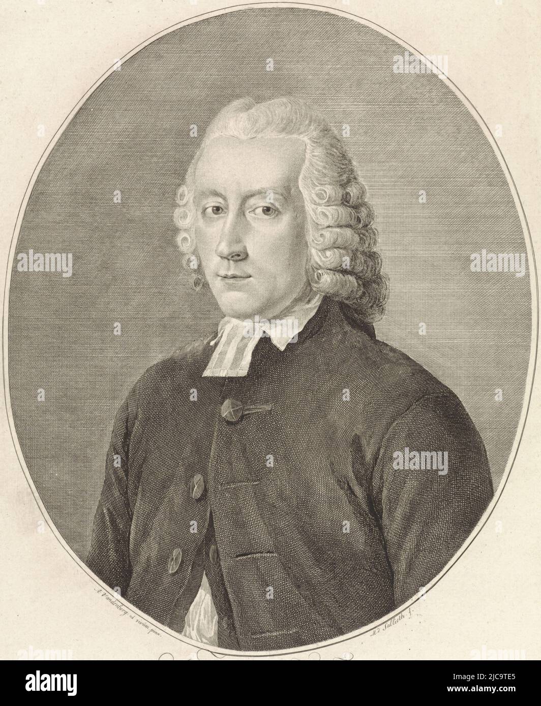 Portrait of Jan Scharp, pastor of Rotterdam and poet, Portrait of Jan ...