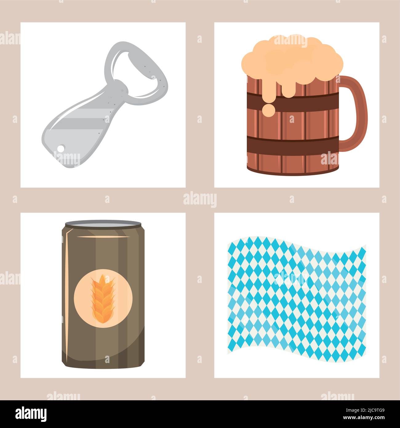 oktoberfest beer drink Stock Vector Image & Art - Alamy
