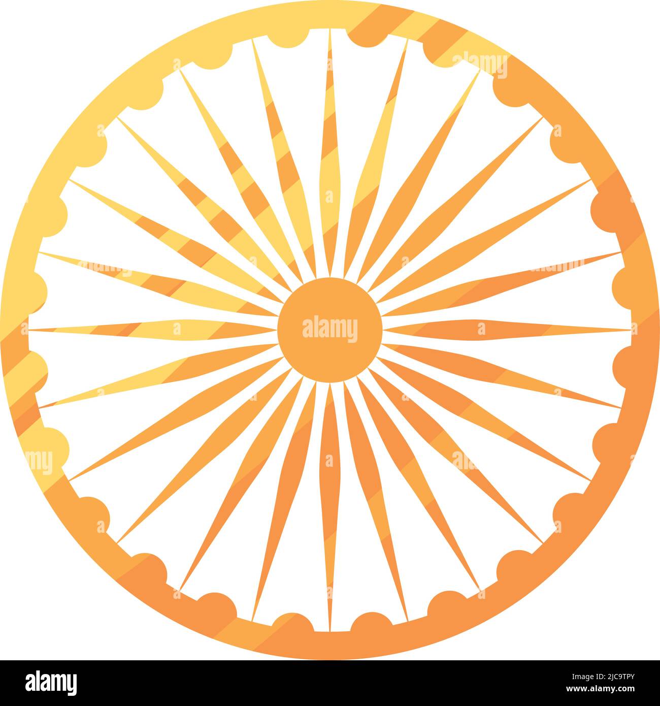 ashoka chakra symbol Stock Vector Image & Art - Alamy