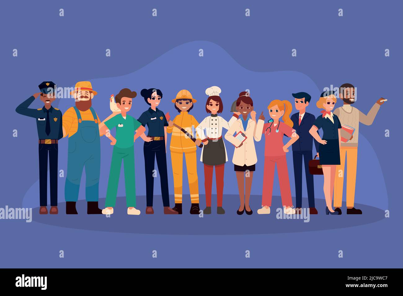 group people professions Stock Vector Image & Art - Alamy