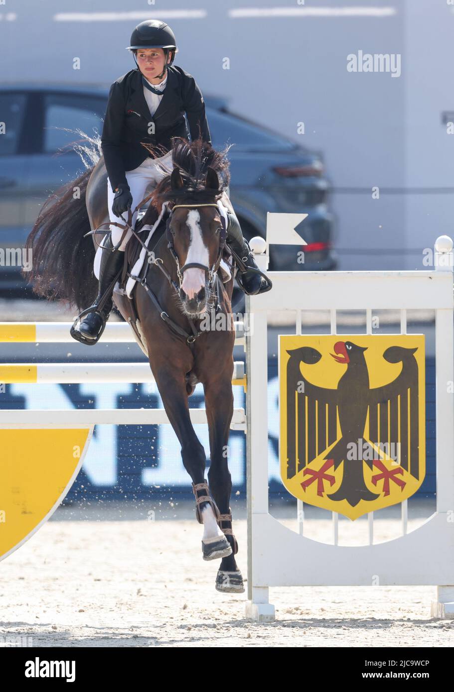 German equestrian katrin eckermann rides hi-res stock photography and ...