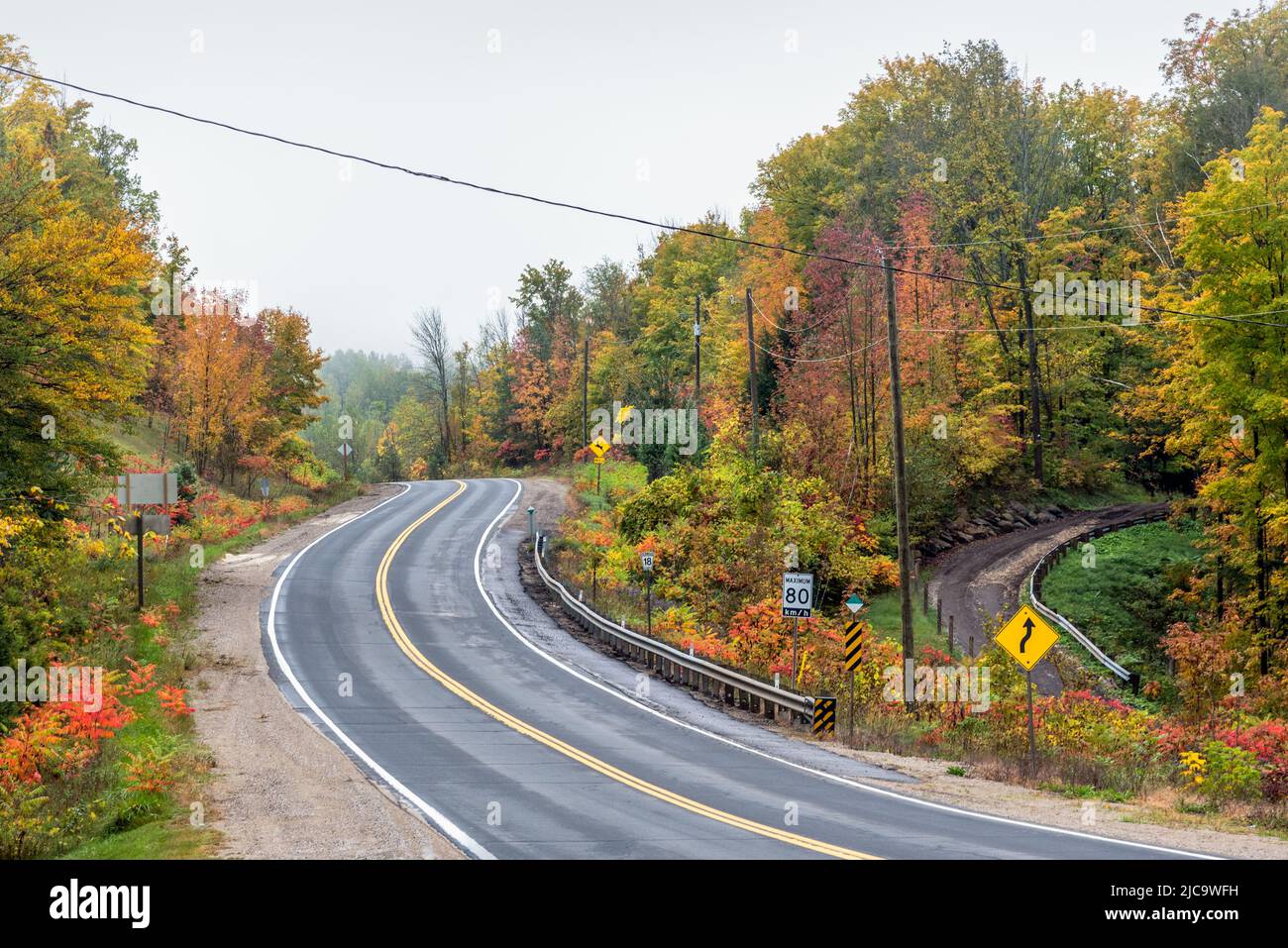 Undulated road hi-res stock photography and images - Alamy