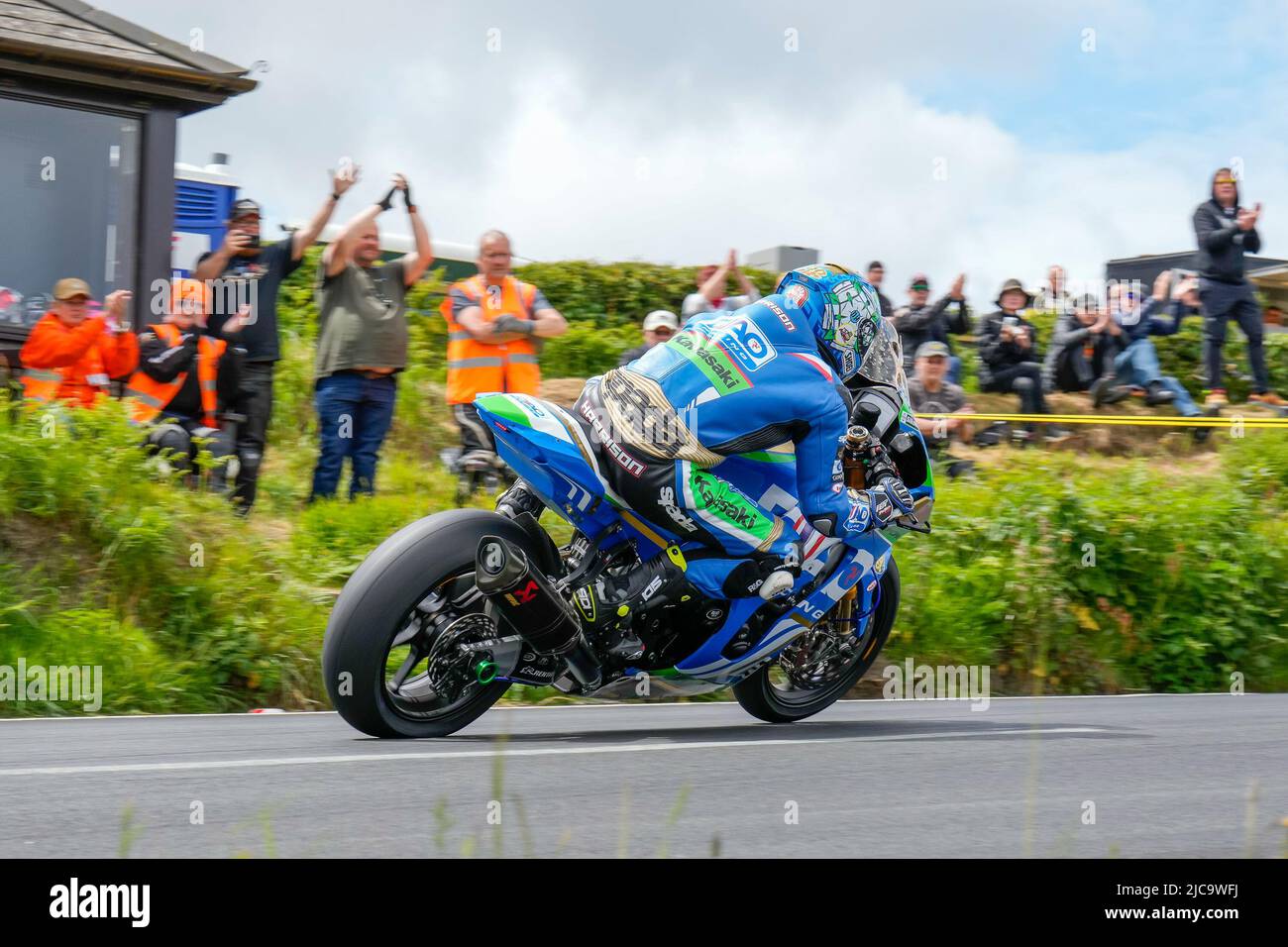 Douglas, Isle Of Man. 11th June, 2022. Dean Harrison (1000 Kawasaki ...