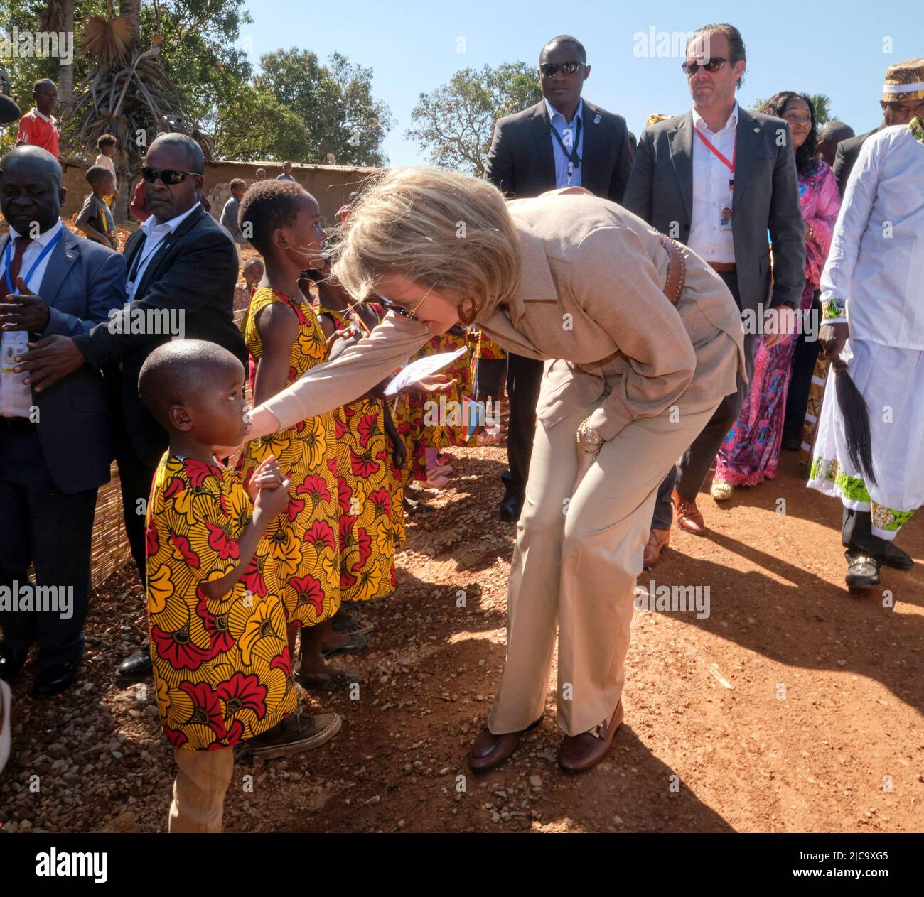 DRC Congo fifth day Queen Mathilde of Belgium and King Philippe - Filip ...