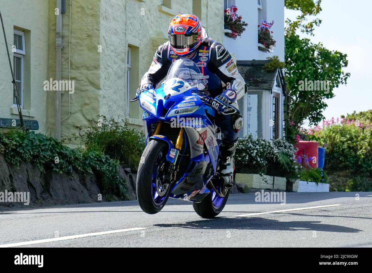 Douglas, Isle Of Man. 10th June, 2022. Philip Crowe (600 Yamaha ...