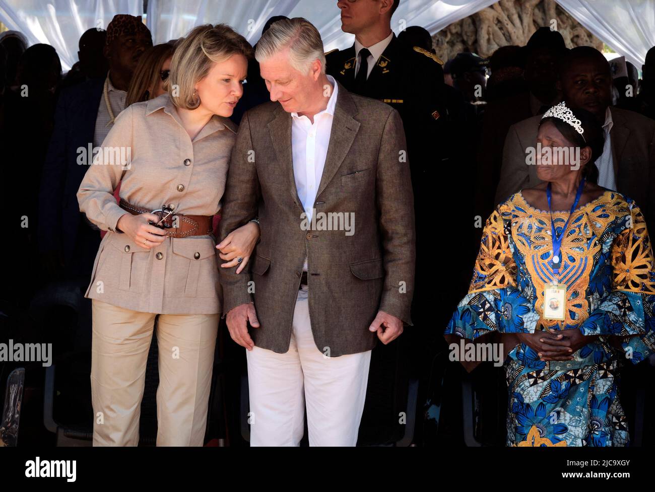 DRC Congo fifth day Queen Mathilde of Belgium and King Philippe - Filip ...