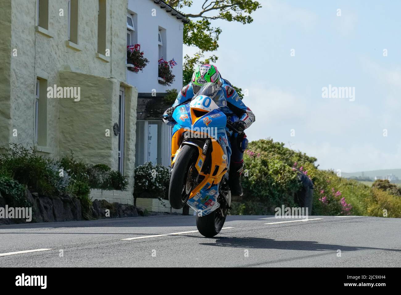 Douglas, Isle Of Man. 10th June, 2022. Craig Neve (600 Kawasaki ...