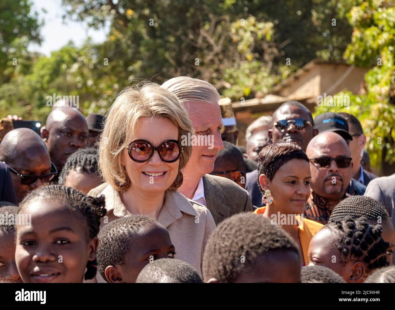 DRC Congo fifth day Queen Mathilde of Belgium and King Philippe - Filip ...