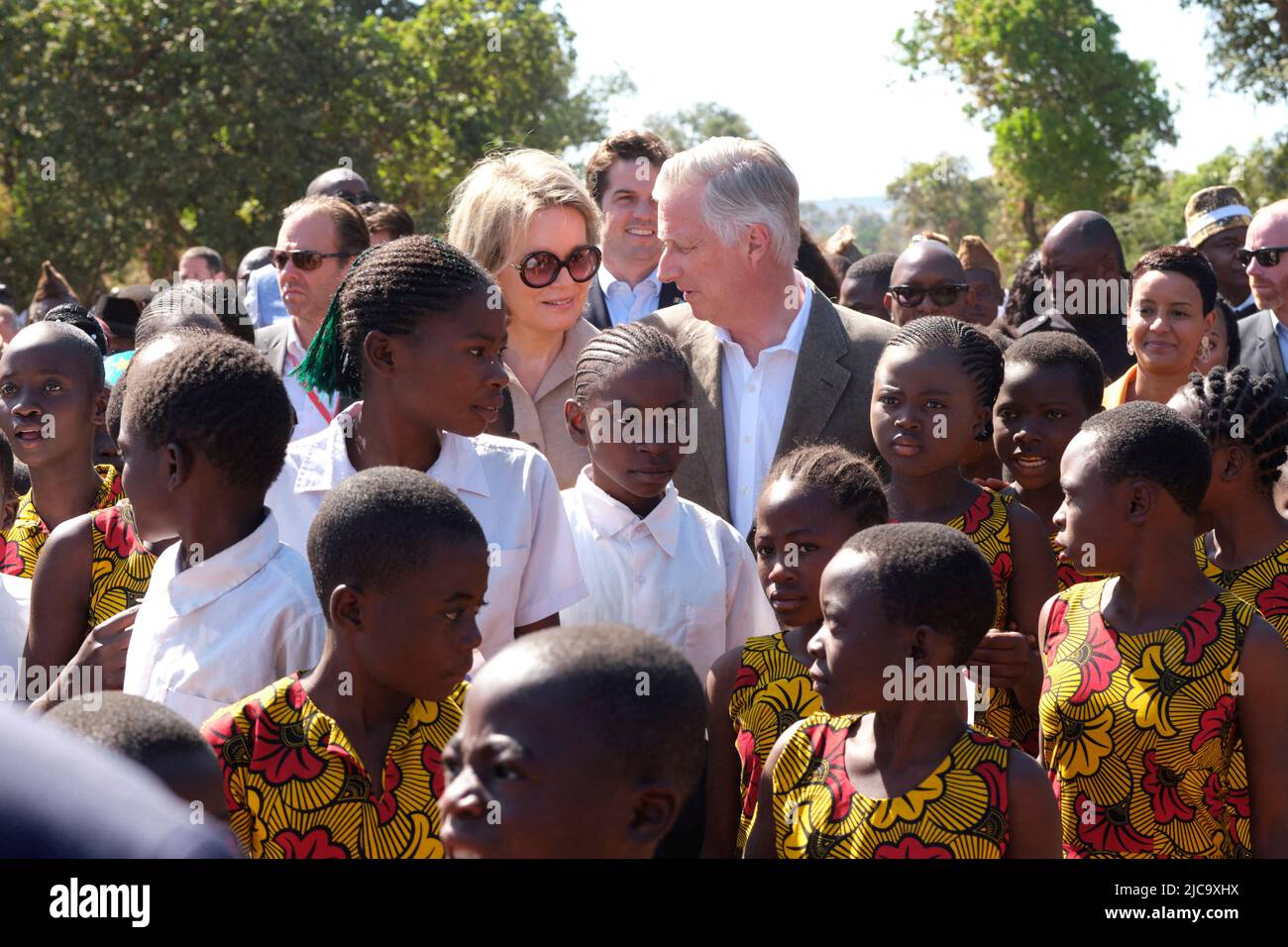 DRC Congo fifth day Queen Mathilde of Belgium and King Philippe - Filip ...