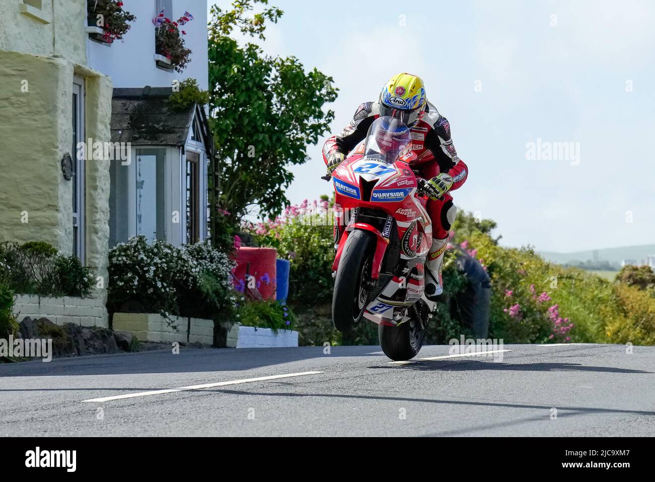 Douglas, Isle Of Man. 10th June, 2022. Nathan Harrison (600 Honda ...