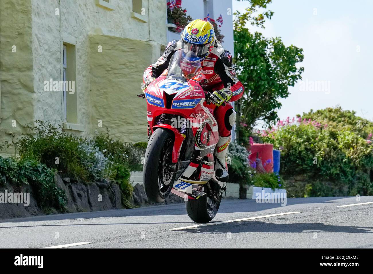 Douglas, Isle Of Man. 10th June, 2022. Nathan Harrison (600 Honda ...