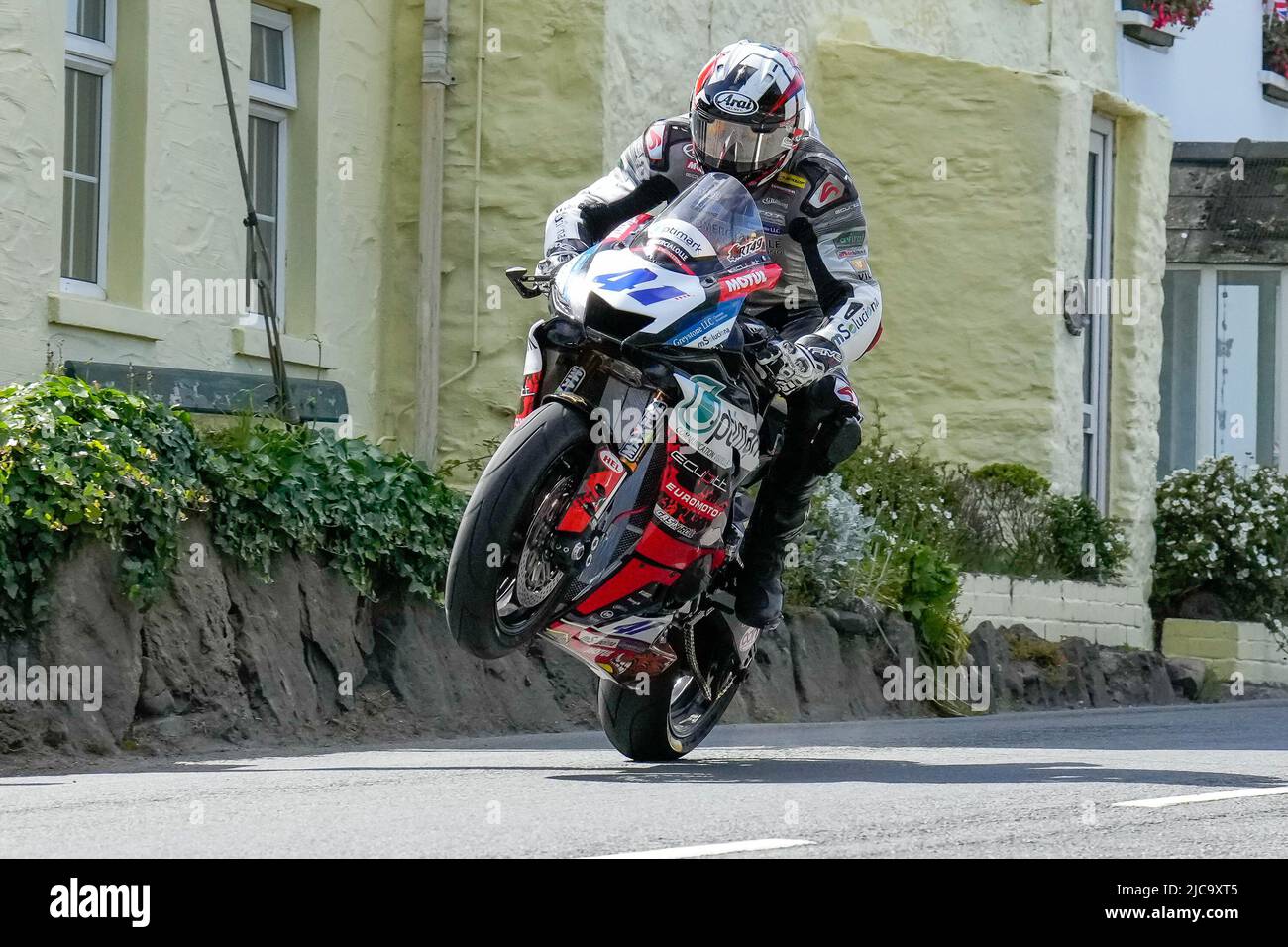 Douglas, Isle Of Man. 10th June, 2022. Raul Torras Martinez (600 Yamaha ...