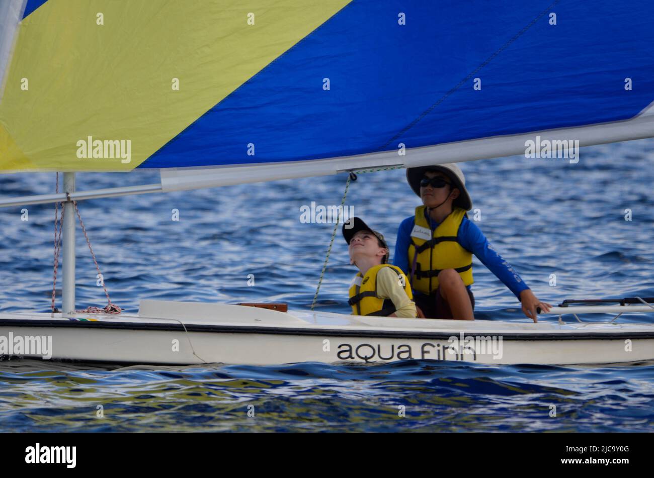 A summer youth sailing school intended for kids to learn the basics of ...