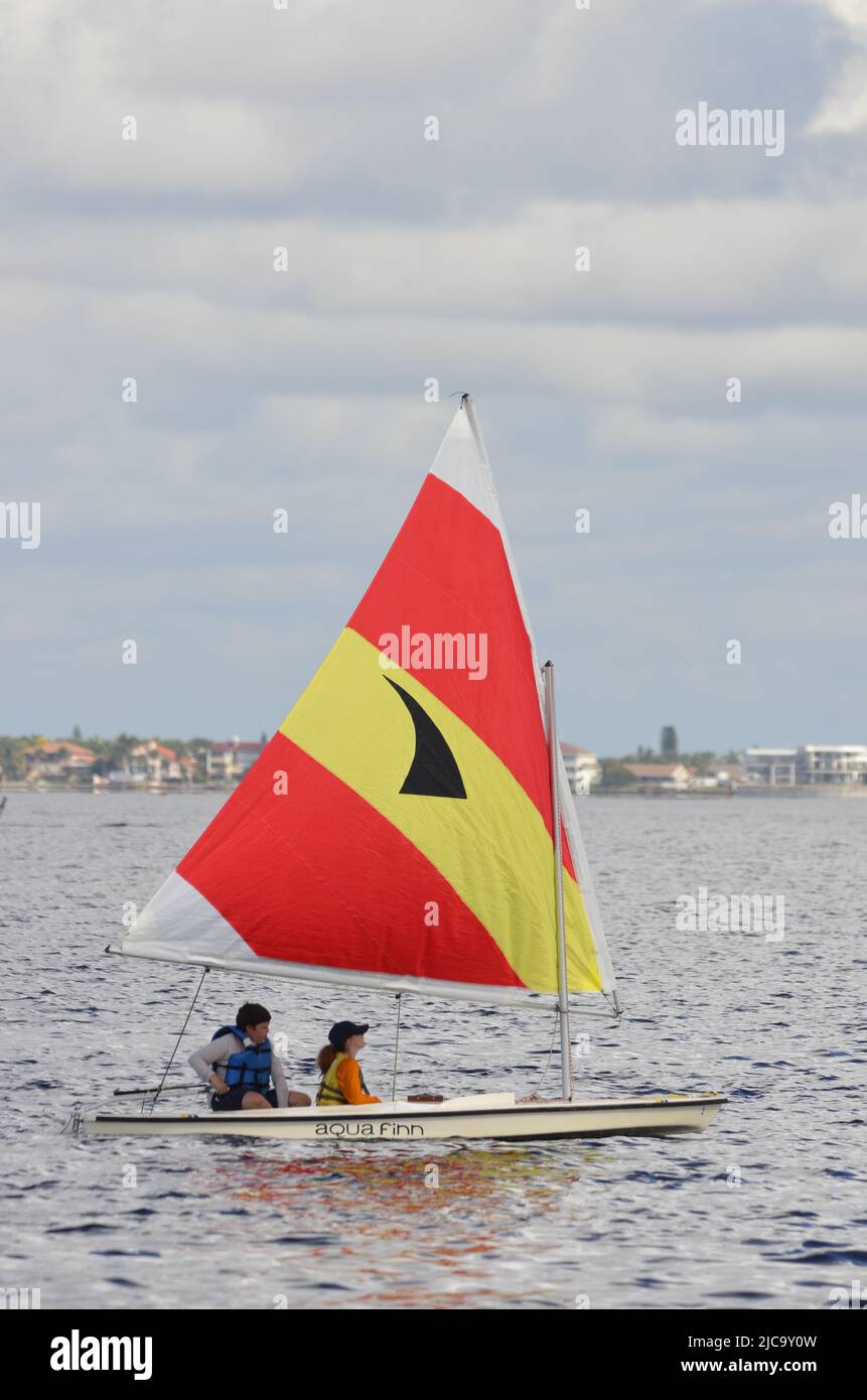 A summer youth sailing school intended for kids to learn the basics of ...