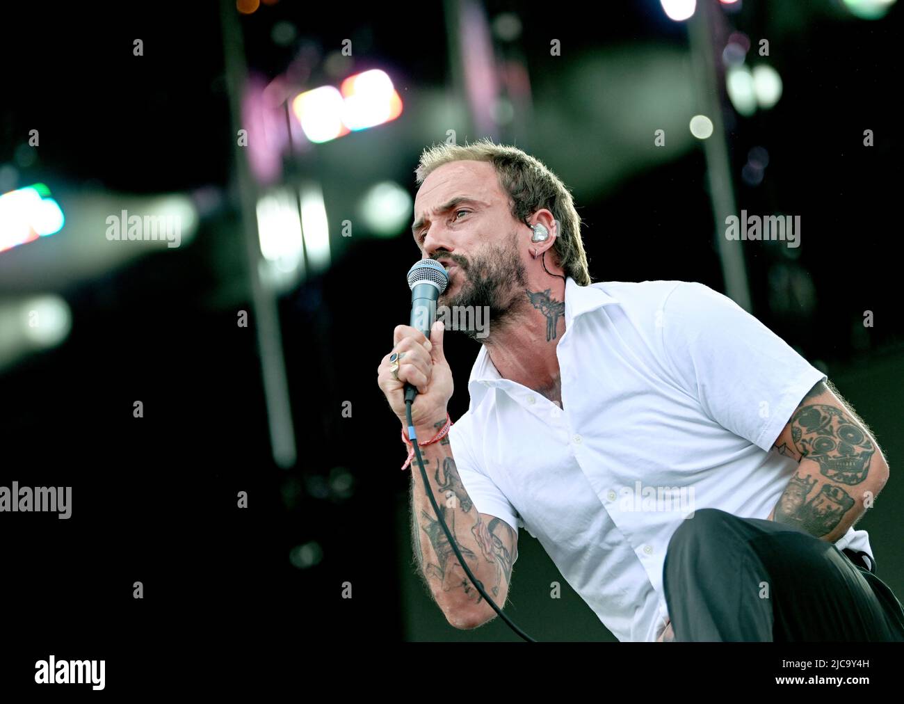 Berlin, Germany. 11th June, 2022. Singer Joe Talbot of the British band ...