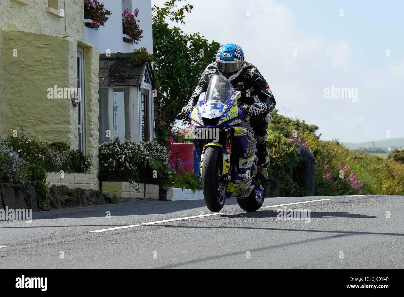 Douglas, Isle Of Man. 10th June, 2022. Mike Norbury (600 Yamaha ...