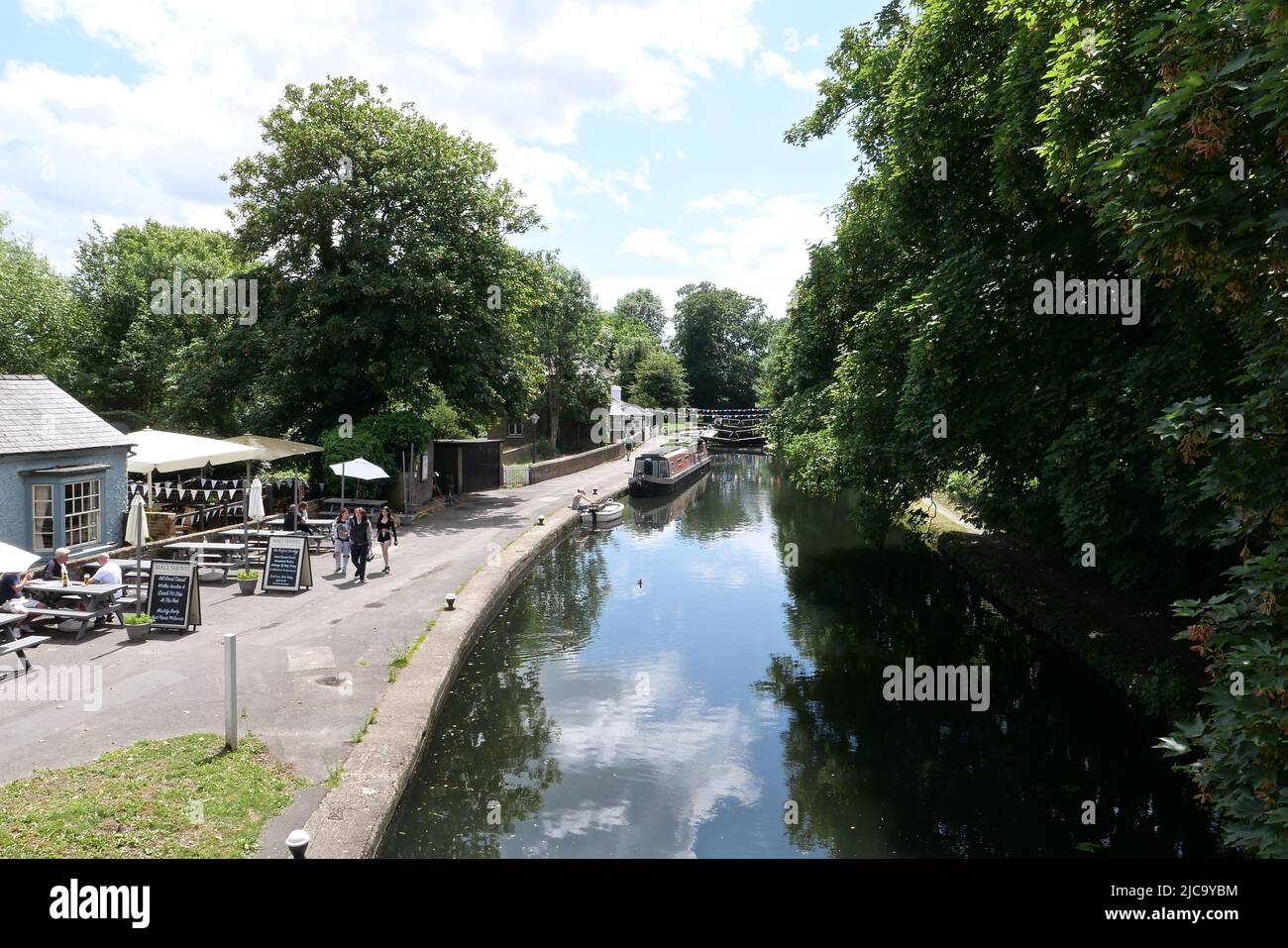 Situated between the River Colne and Frays River, Little Britain Lake ...
