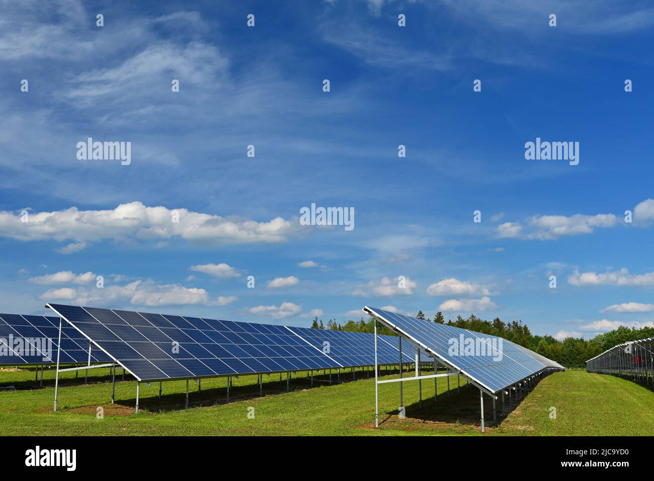Solar power plant - concept for electricity and ecological industry ...