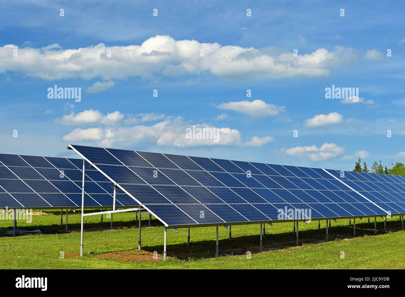 Solar power plant - concept for electricity and ecological industry ...