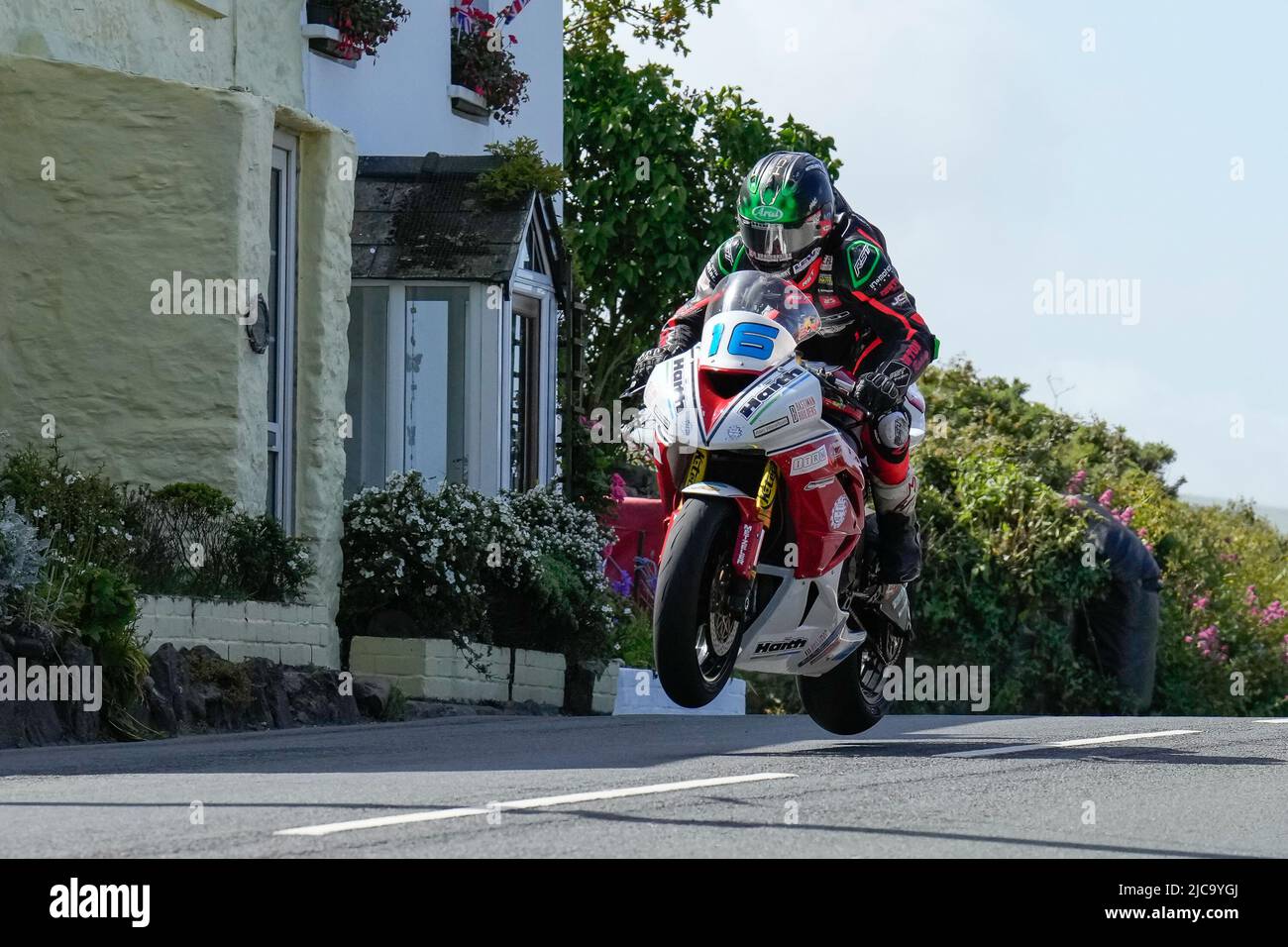Douglas, Isle Of Man. 10th June, 2022. Dominic Herbertson (600 Kawasaki ...