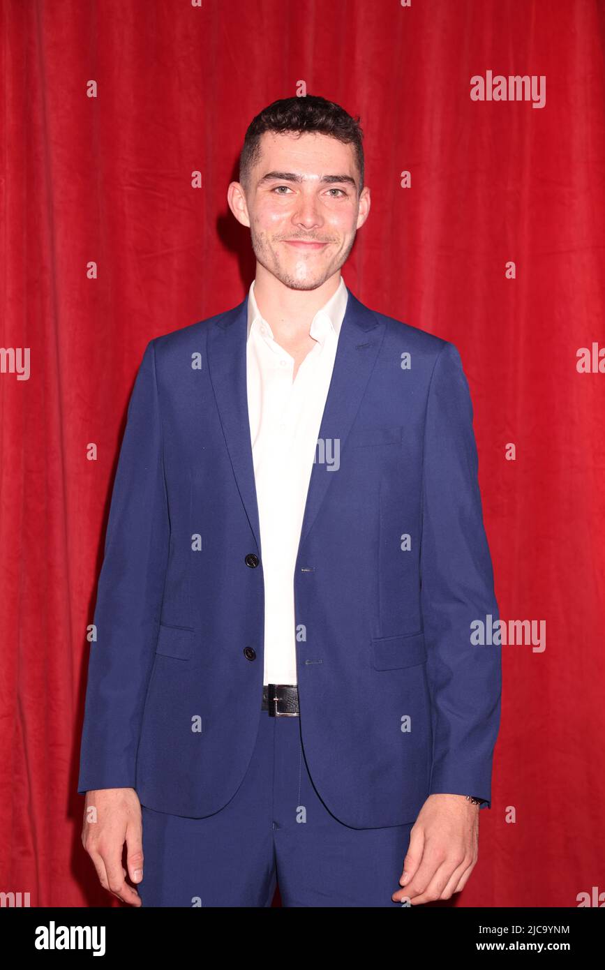 Maximus Evans arriving for the British Soap Awards 2022 at the Hackney ...