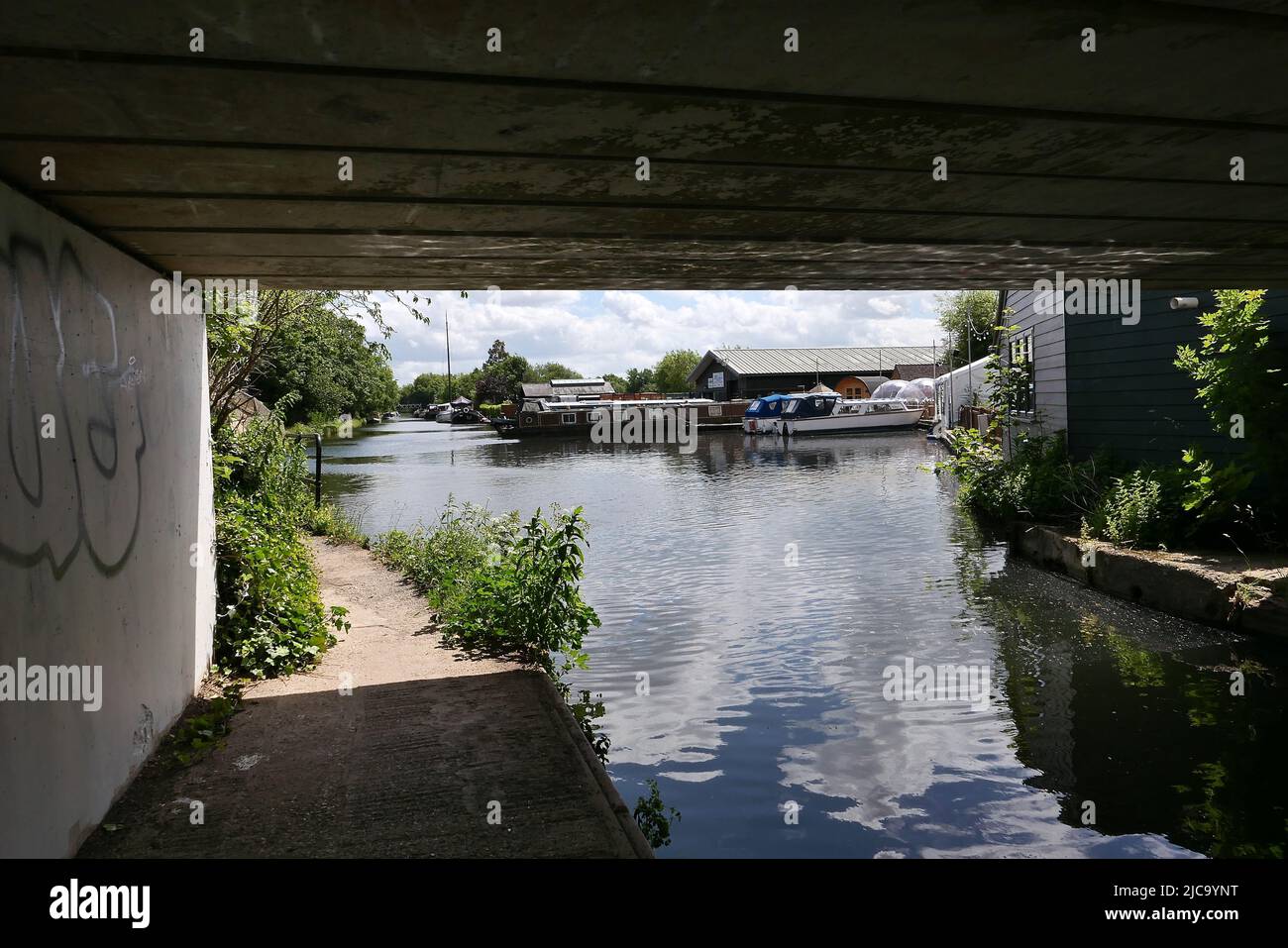 Situated between the River Colne and Frays River, Little Britain Lake ...