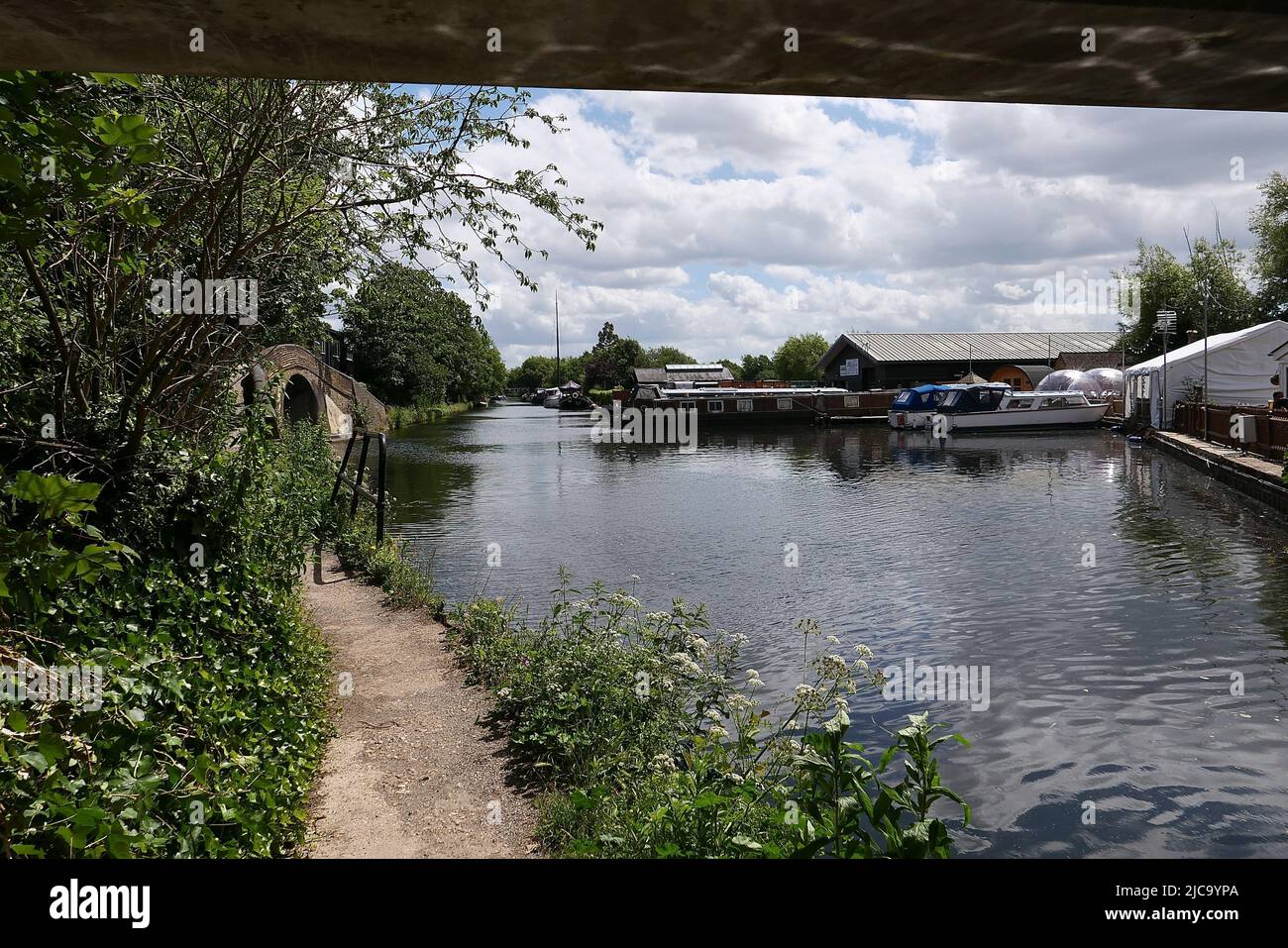 Situated between the River Colne and Frays River, Little Britain Lake ...