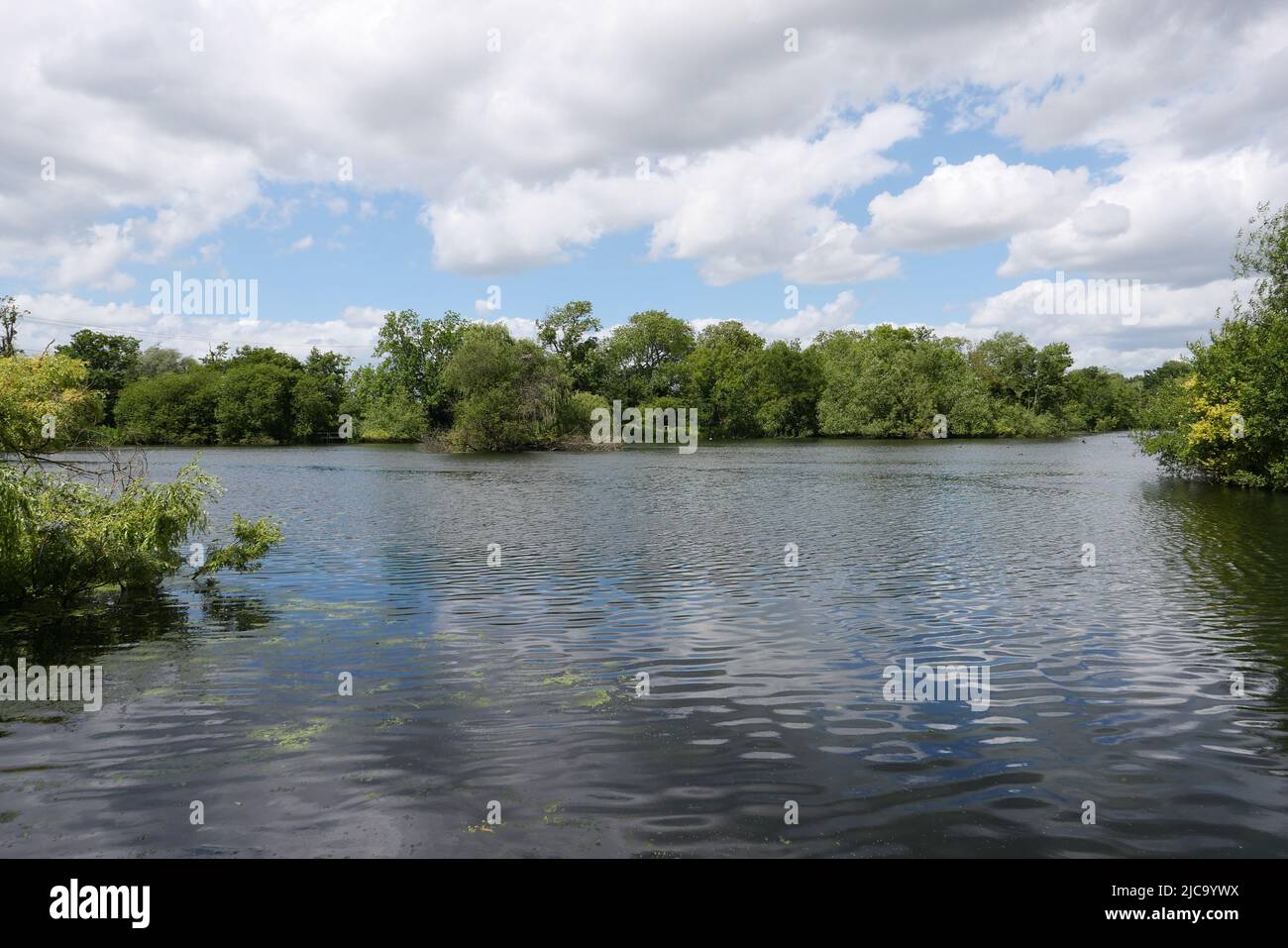Situated between the River Colne and Frays River, Little Britain Lake ...