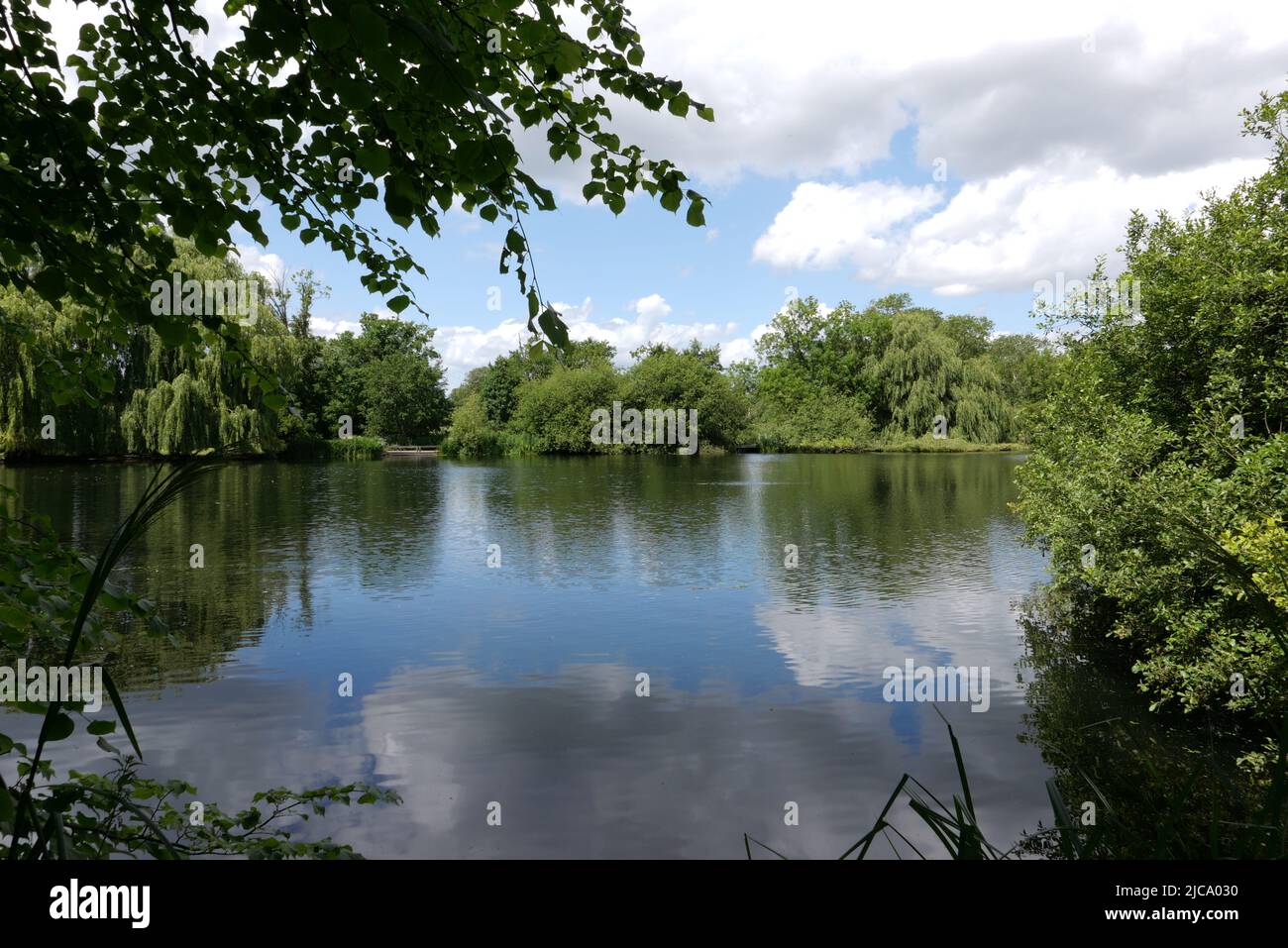 Situated between the River Colne and Frays River, Little Britain Lake ...