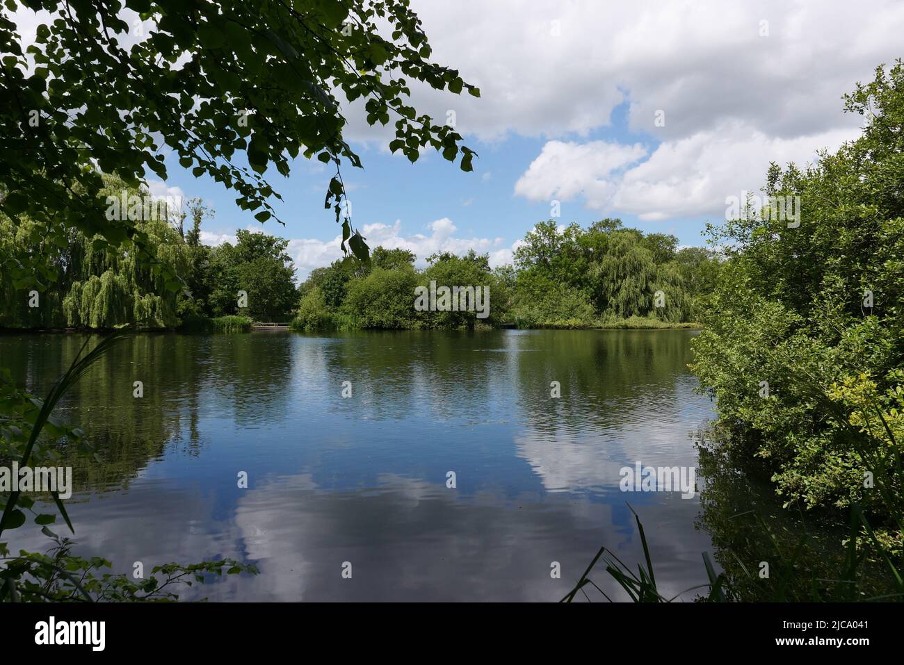 Situated between the River Colne and Frays River, Little Britain Lake ...