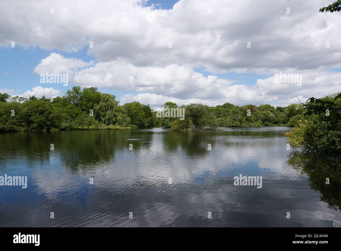 Situated between the River Colne and Frays River, Little Britain Lake ...