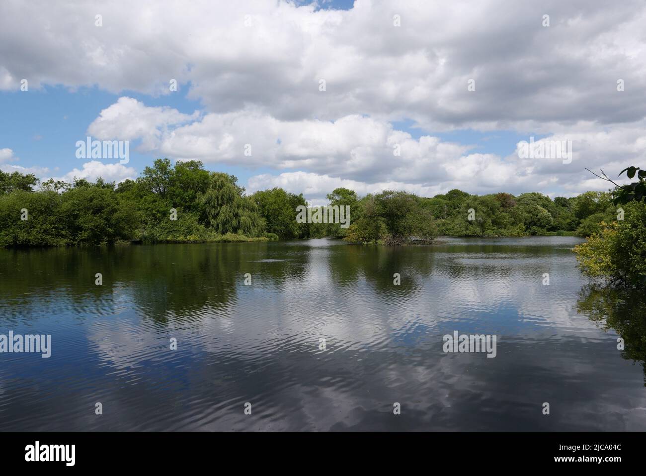 Situated between the River Colne and Frays River, Little Britain Lake ...
