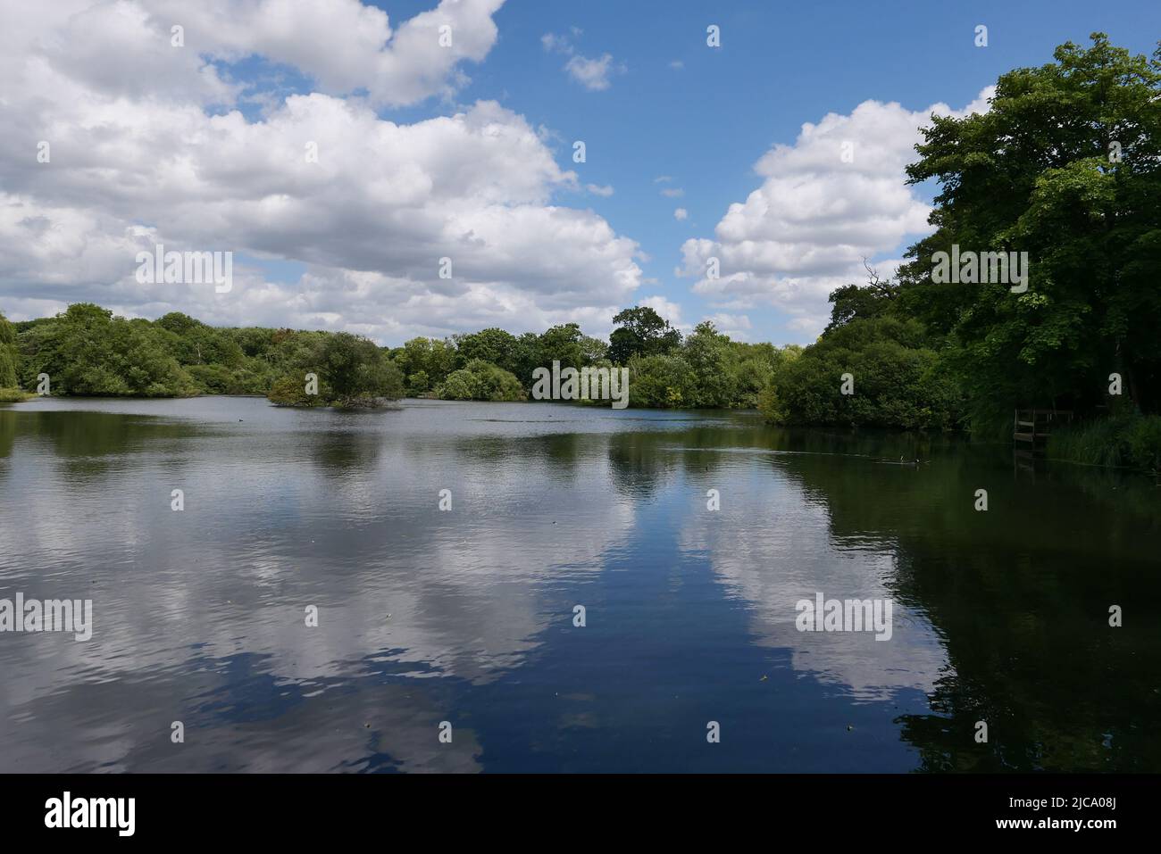 Situated between the River Colne and Frays River, Little Britain Lake ...