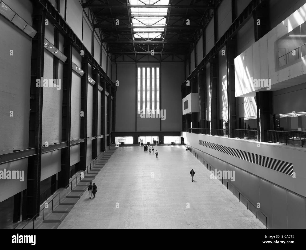 London, Greater London, England, June 08 2022: Monochrome. Tate Modern ...
