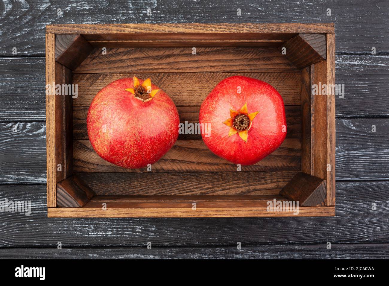 Group fresh red pomegranates hi-res stock photography and images - Alamy