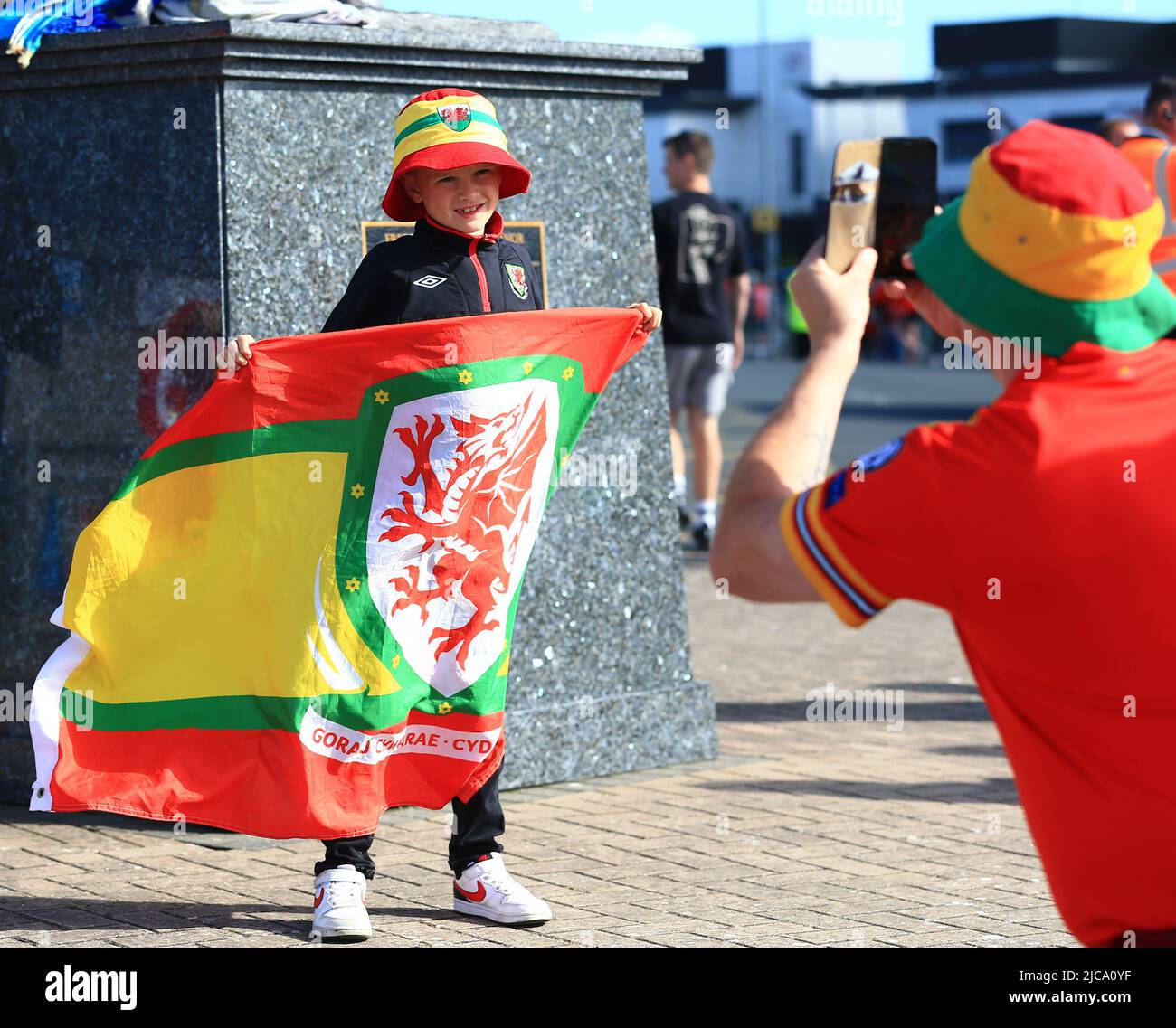 Cardiff City Stadium, Cardiff, UK. 11th June, 2022. UEFA Nations League ...
