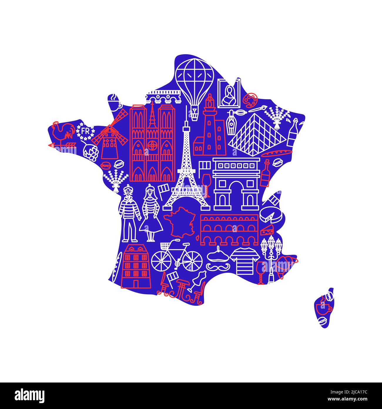 French country building Cut Out Stock Images & Pictures - Alamy