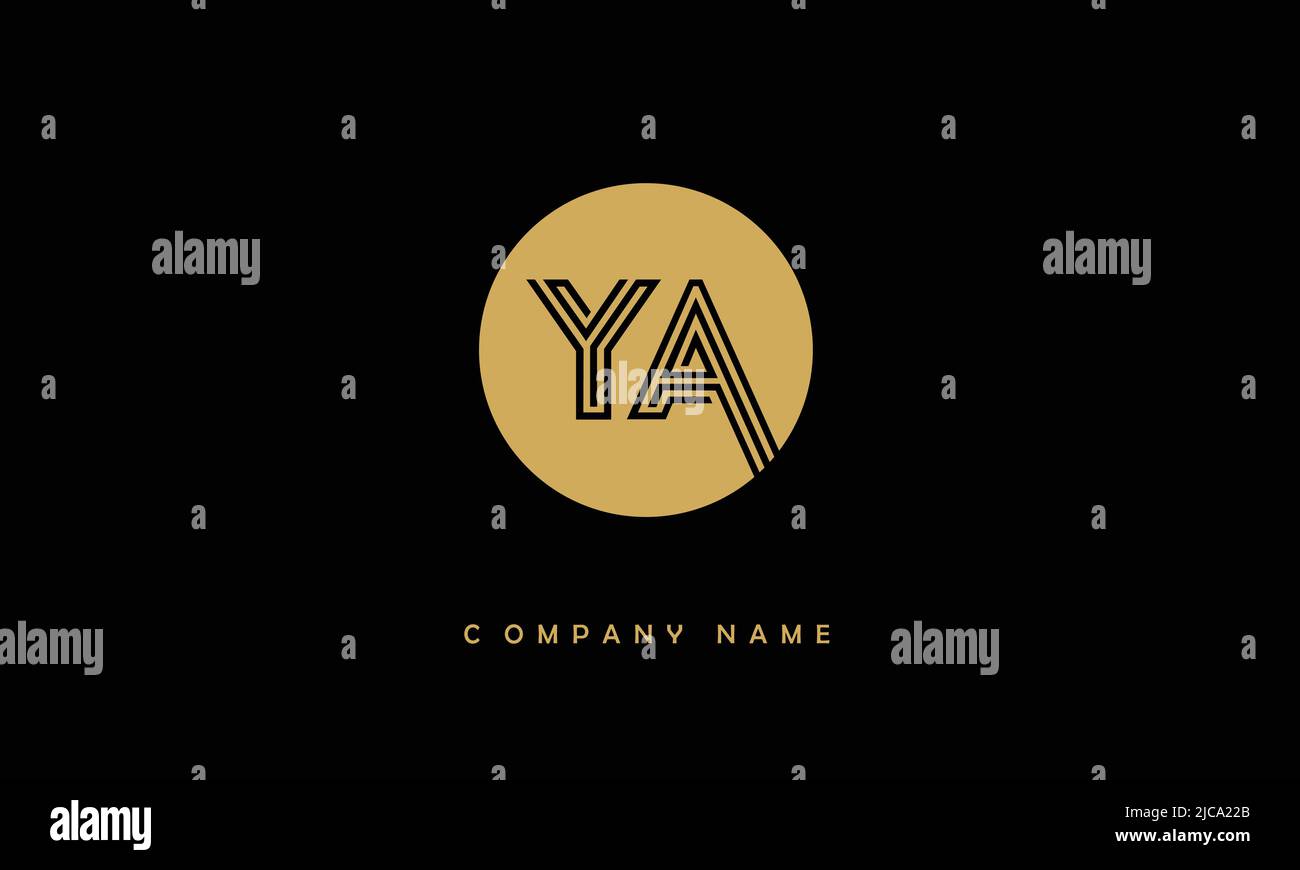 YA, AY Alphabets Letters Logo Monogram Stock Vector Image & Art - Alamy
