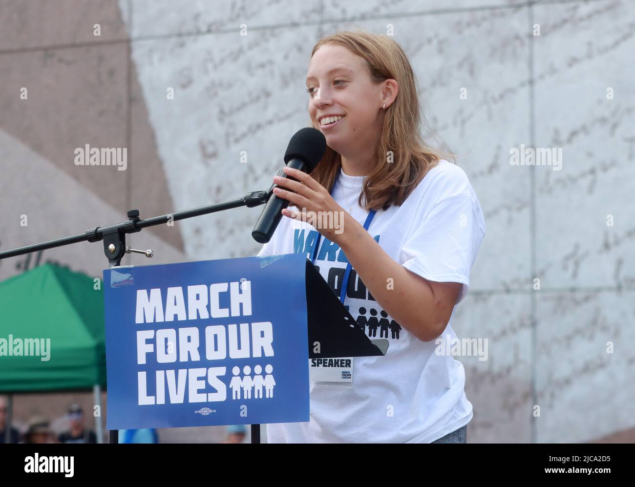 Raleigh, North Carolina, USA. 11th June, 2022. Organizer LAURA MCDOW ...