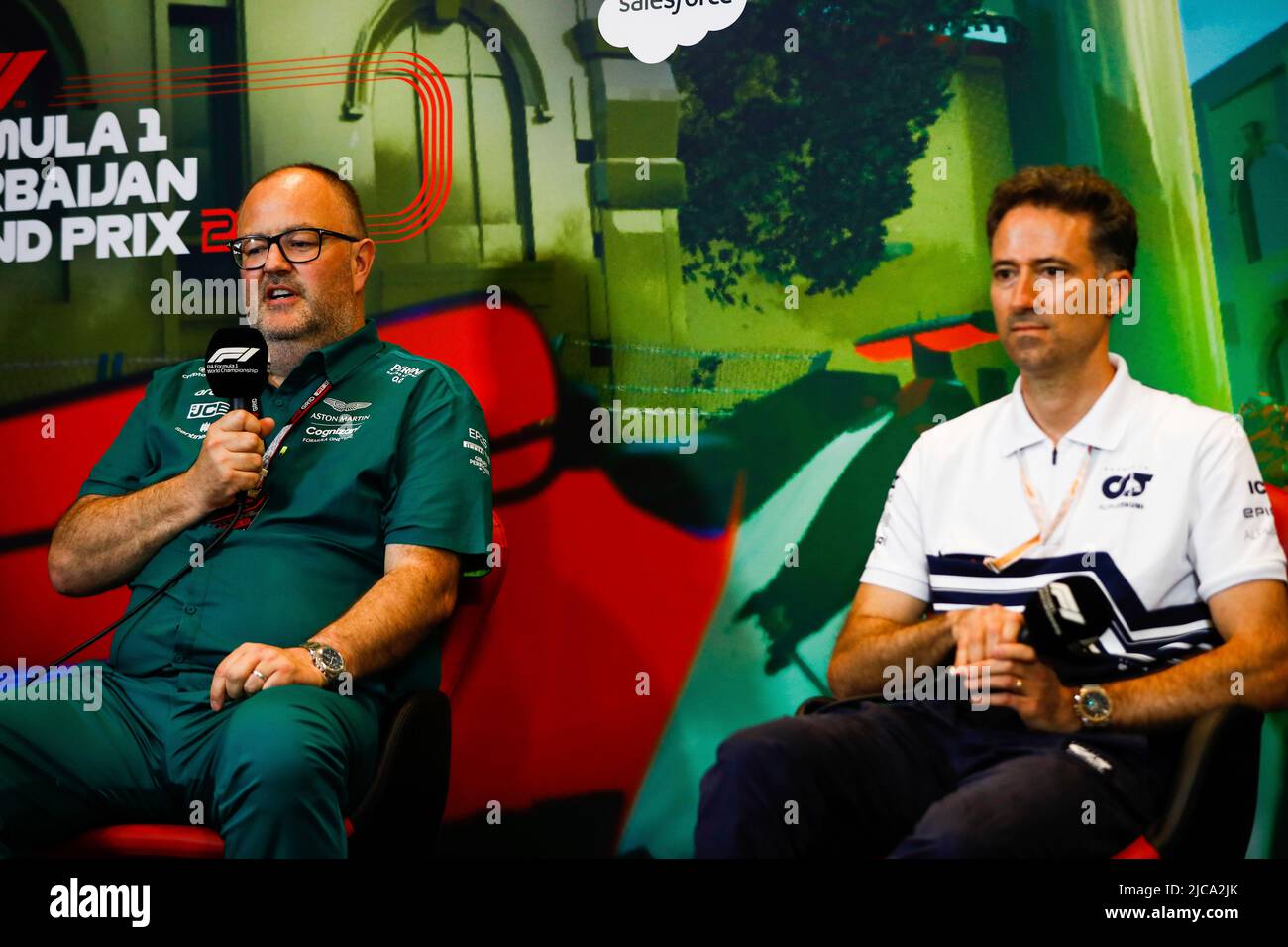 Baku, Azerbaijan. 11th June, 2022. Tom McCullough (Aston Martin Aramco ...