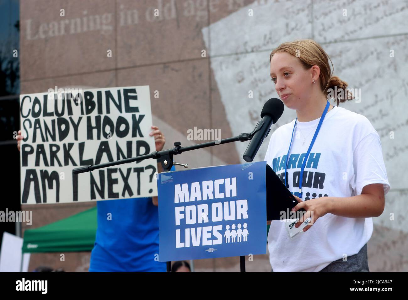 Raleigh, North Carolina, USA. 11th June, 2022. Organizer LAURA MCDOW ...